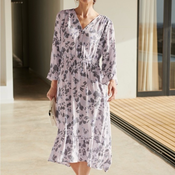 Pure Collection | Dresses | Nwt Pure Collection Frill Hem Dress ...